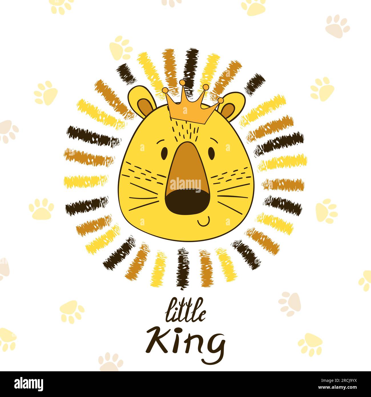 Cartoon boy lion Cut Out Stock Images & Pictures - Alamy