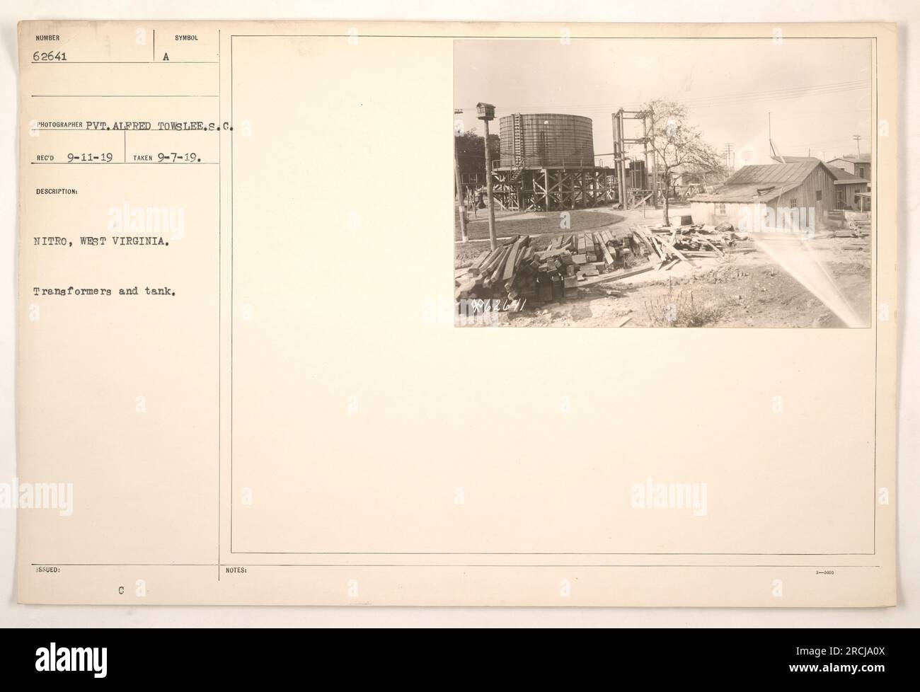 An image showing Transformers and a tank in Nitro, West Virginia. The ...