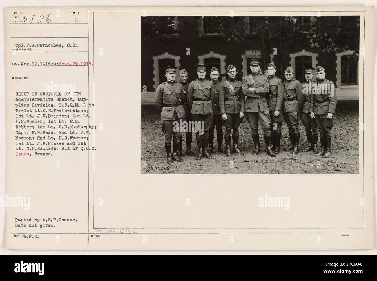 1st lt c e featherstone hi-res stock photography and images - Alamy 1st lt c e featherstone hi-res stock photography and images - Alamy