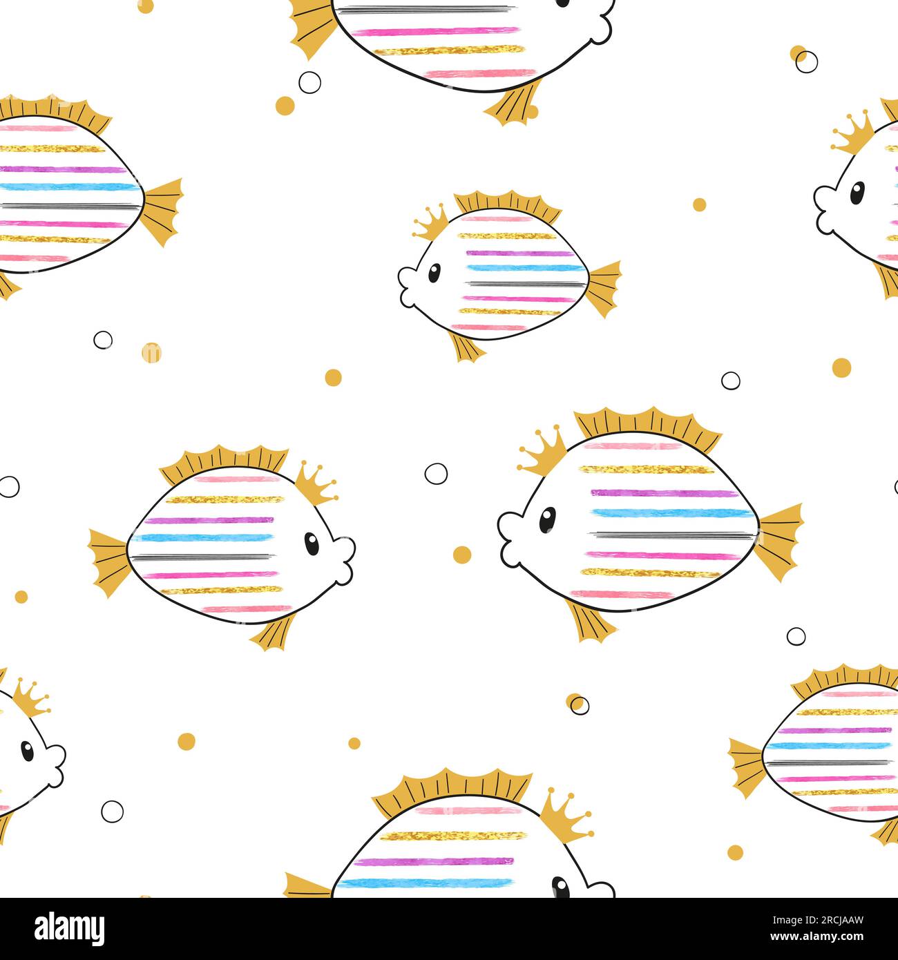 Striped fish Stock Vector Images - Alamy