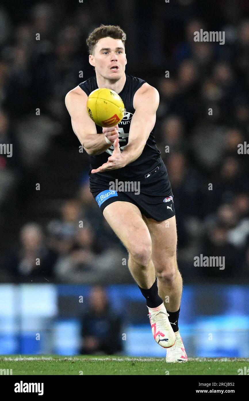 Melbourne, Australia. 15th July, 2023. Blake Acres of the Blues ...