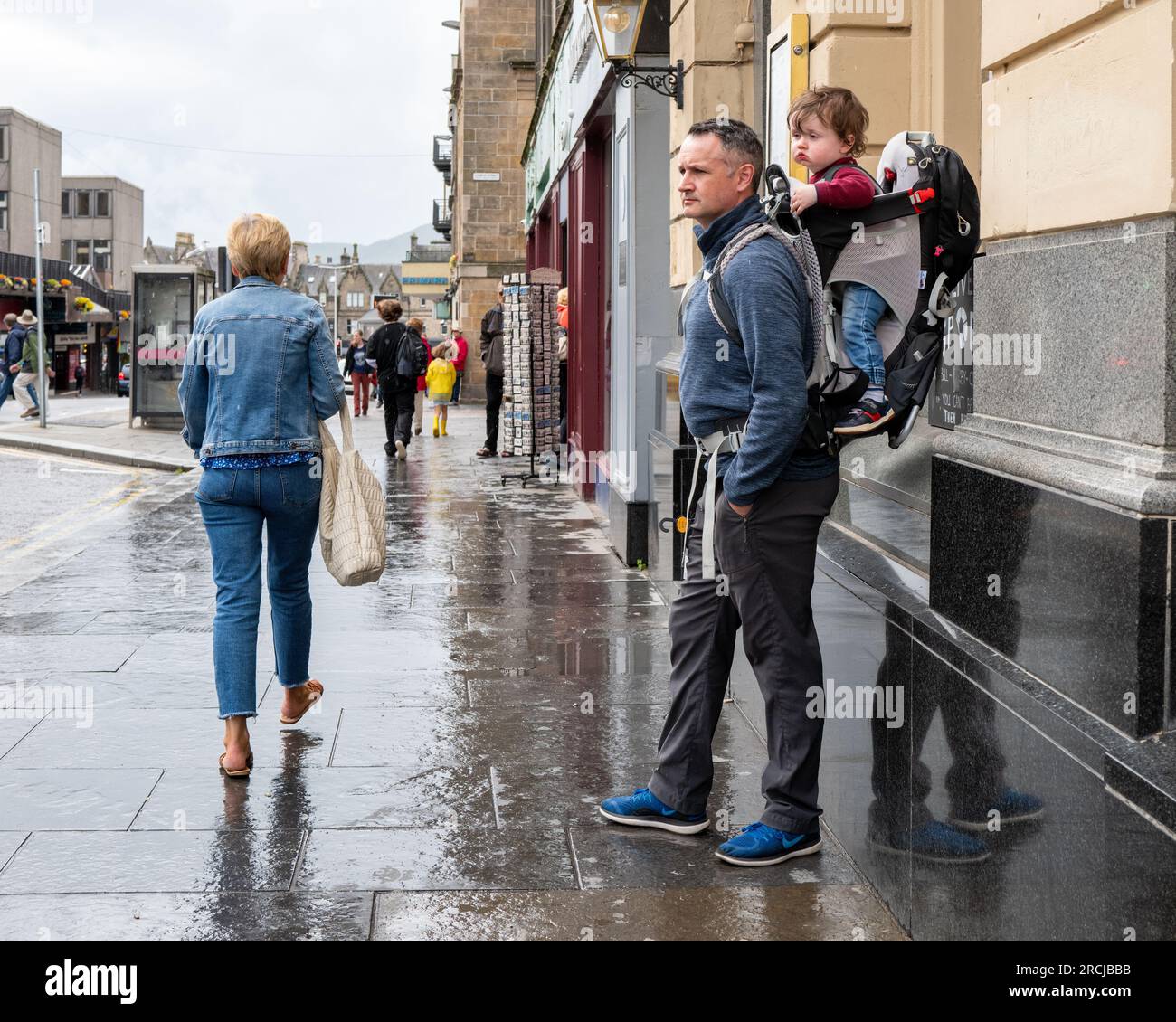 13 July 2023. Inverness,Highlands and Islands,Scotland. This is man ...