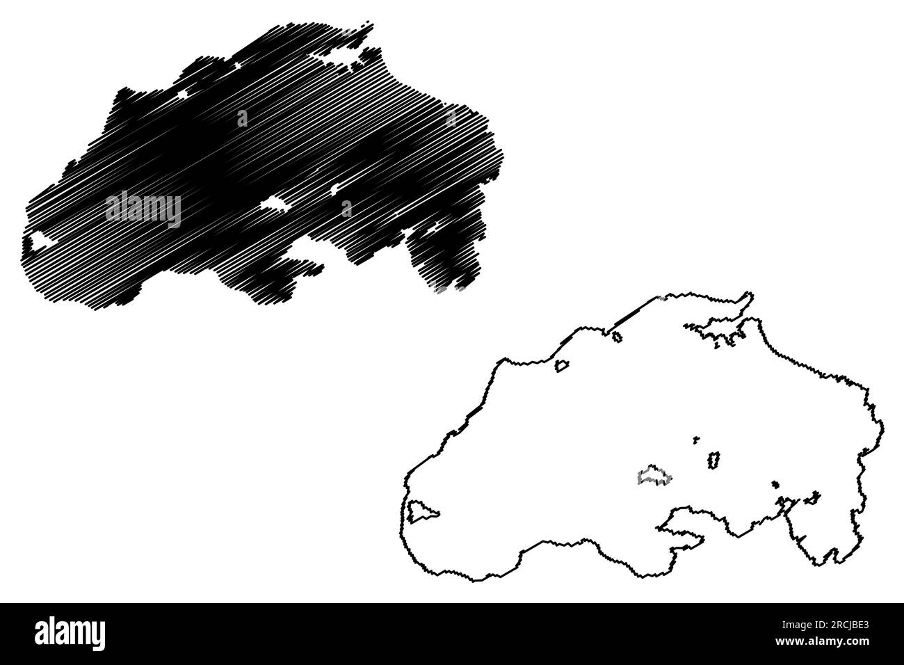 Lake Valencia (South America, Bolivarian Republic of Venezuela) map ...