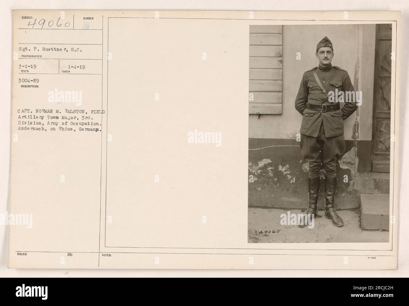 Captain norman m ralston hi-res stock photography and images - Alamy