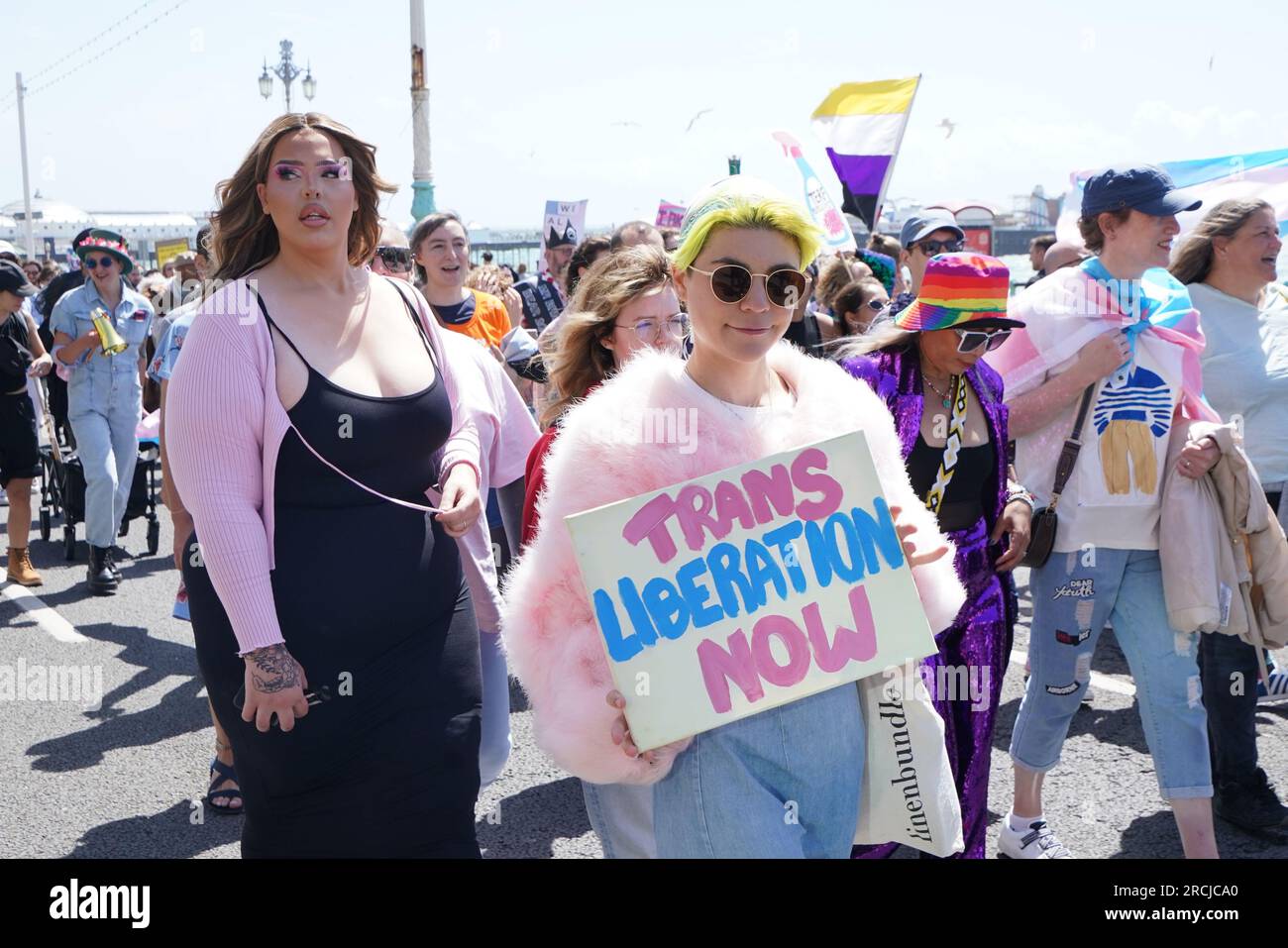 Brighton pride 2023 hi-res stock photography and images - Alamy