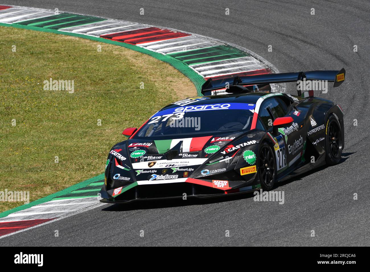 Scarperia, 7 July 2023: Lamborghini Huracan SuperTrofeo of Team DL ...