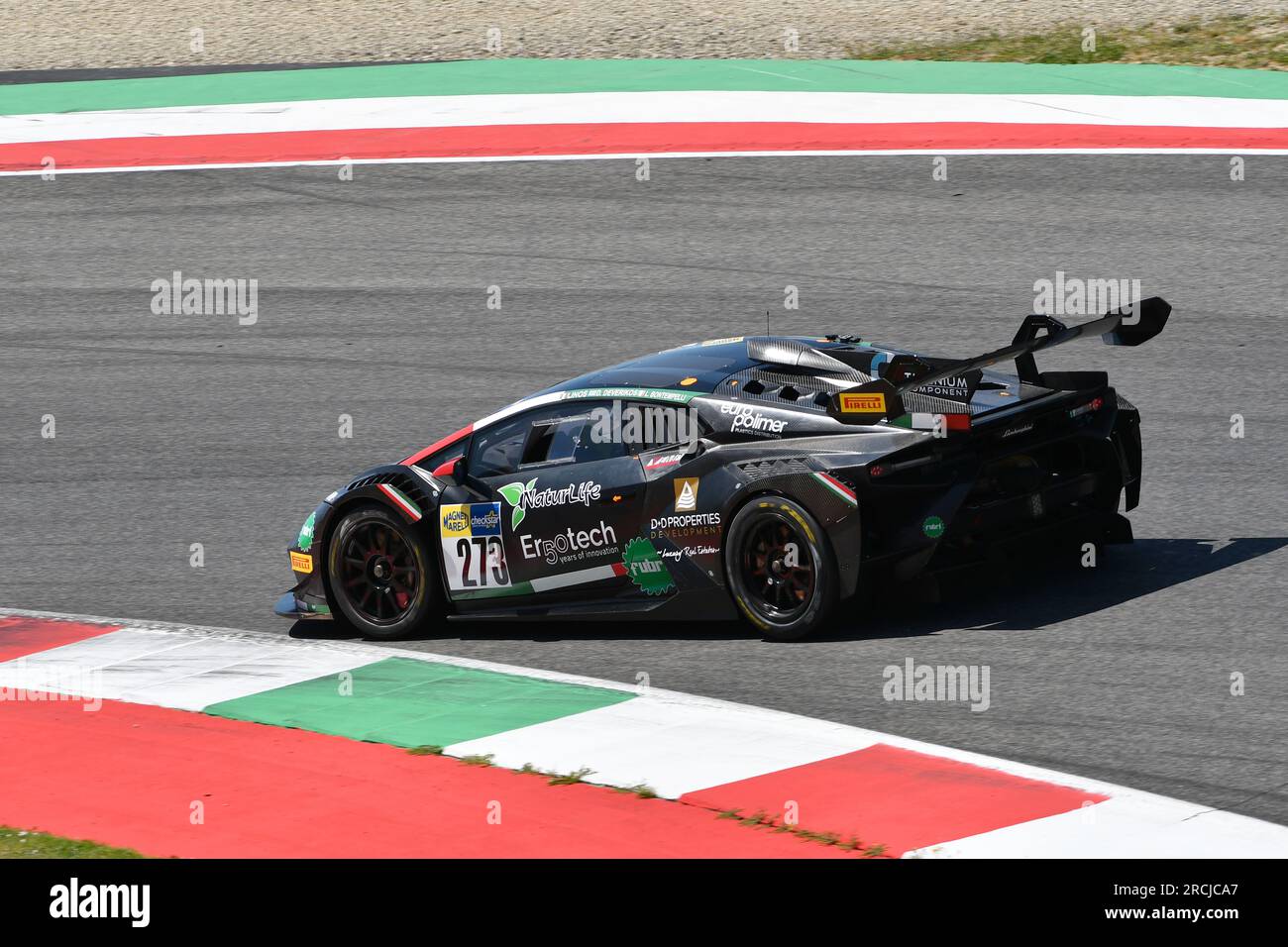 Scarperia, 7 July 2023: Lamborghini Huracan SuperTrofeo of Team DL ...