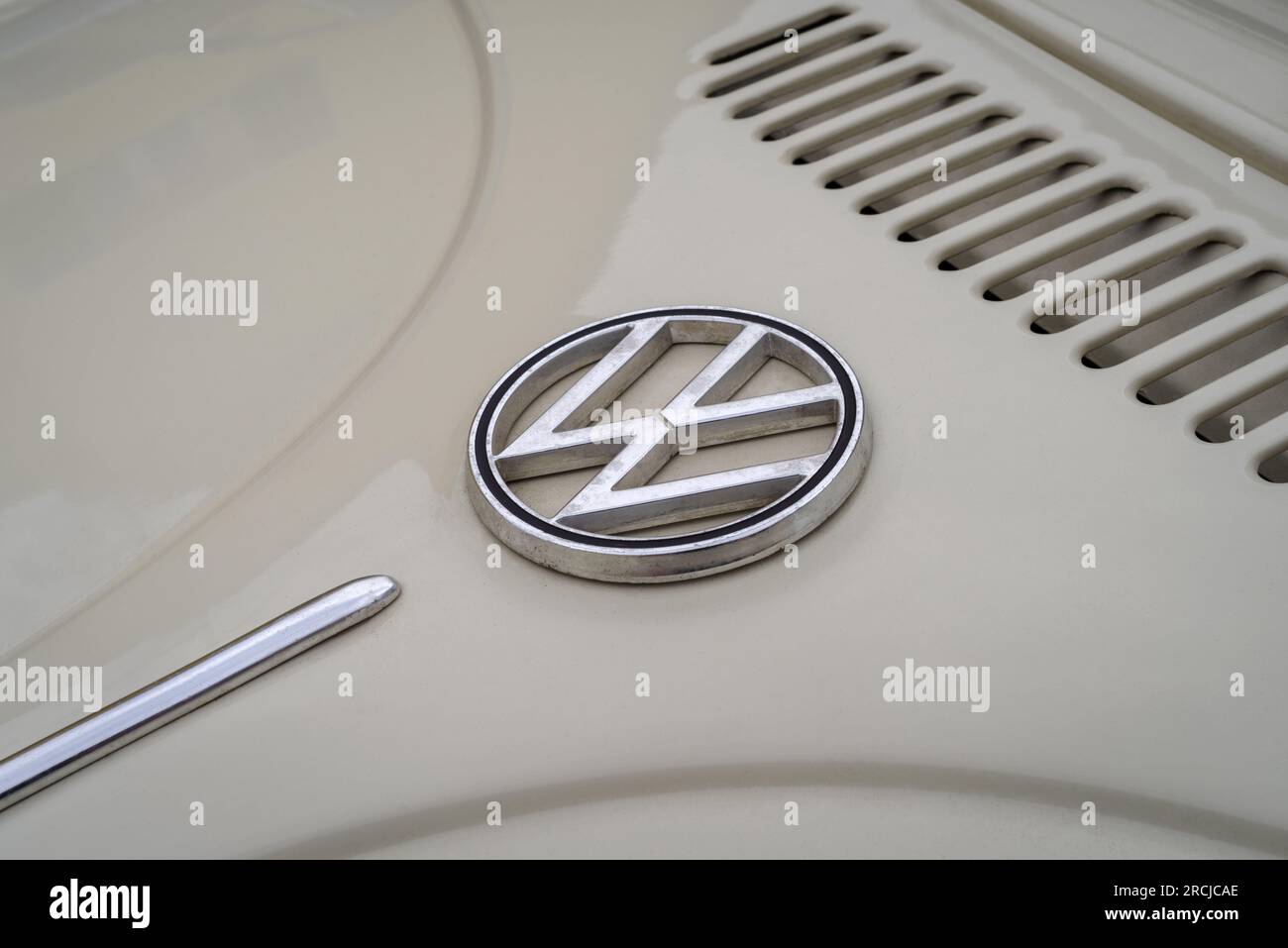 Volkswagen classic car logo sign vehicle hi-res stock photography and ...
