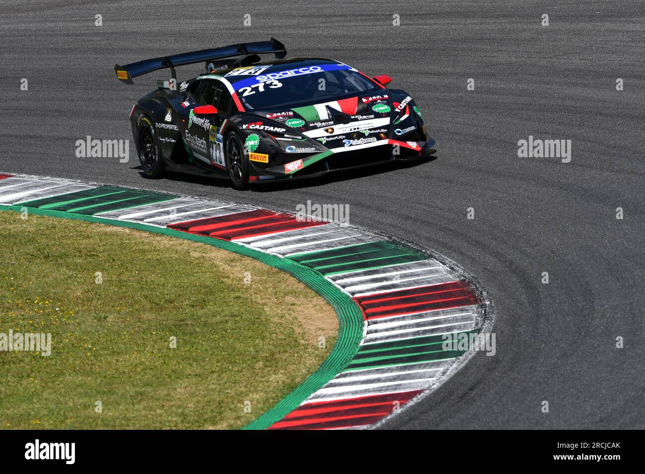 Scarperia, 7 July 2023: Lamborghini Huracan SuperTrofeo of Team DL ...