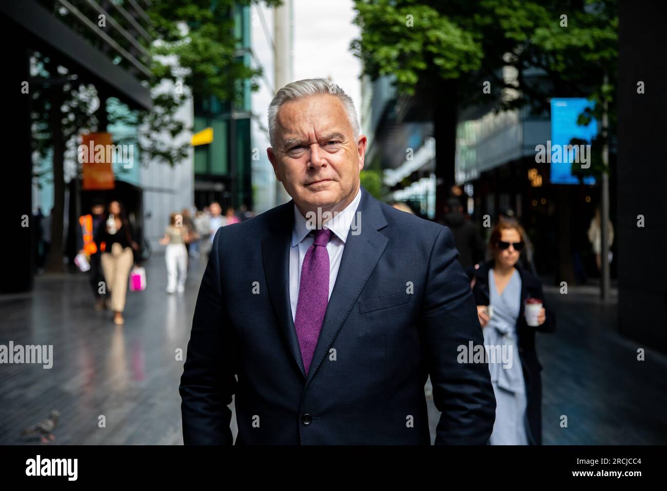 Headshots of broadcaster Huw Edwards in June 2023 Stock Photo - Alamy
