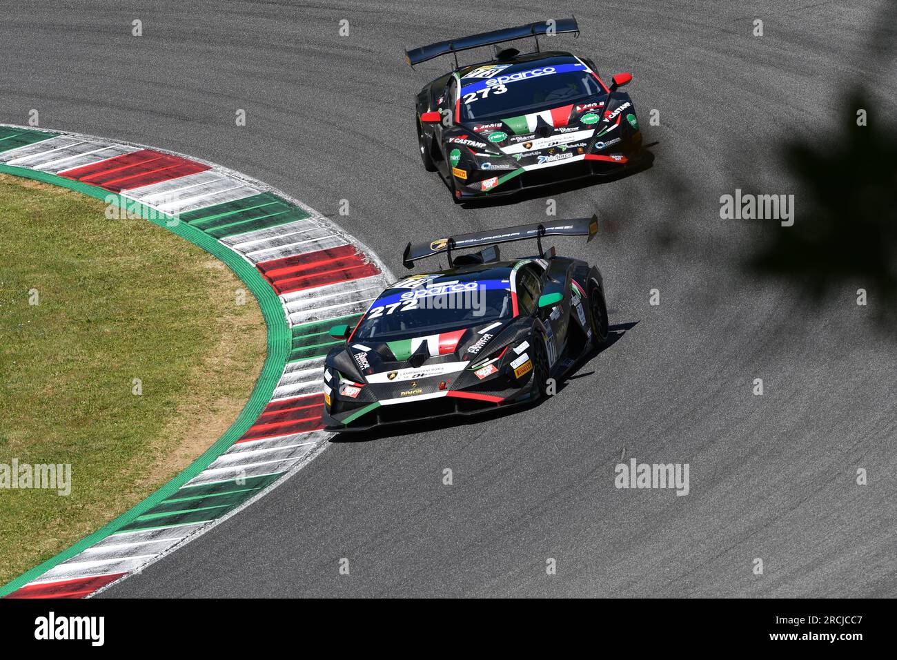 Scarperia, 7 July 2023: Lamborghini Huracan SuperTrofeo of Team DL ...