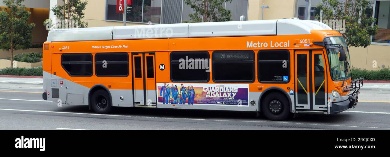 Los Angeles, California: LA Metro Bus Transit, Public Transport of Los ...