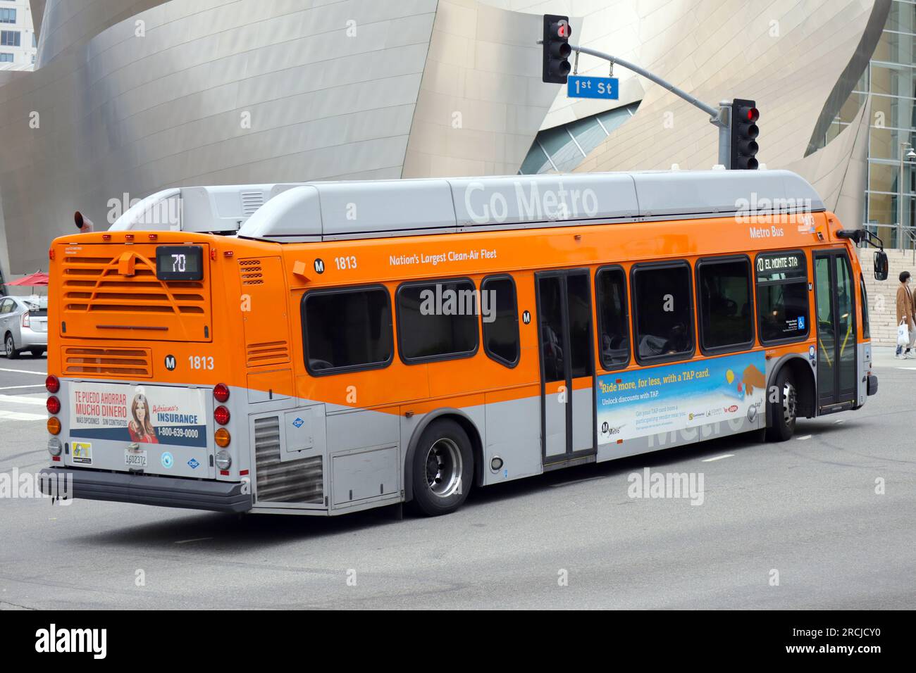 Los Angeles, California: LA Metro Bus Transit, Public Transport of Los ...
