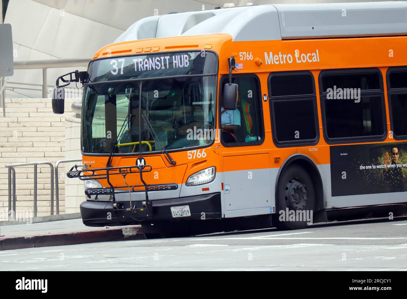 Los Angeles, California: LA Metro Bus Transit, Public Transport of Los ...