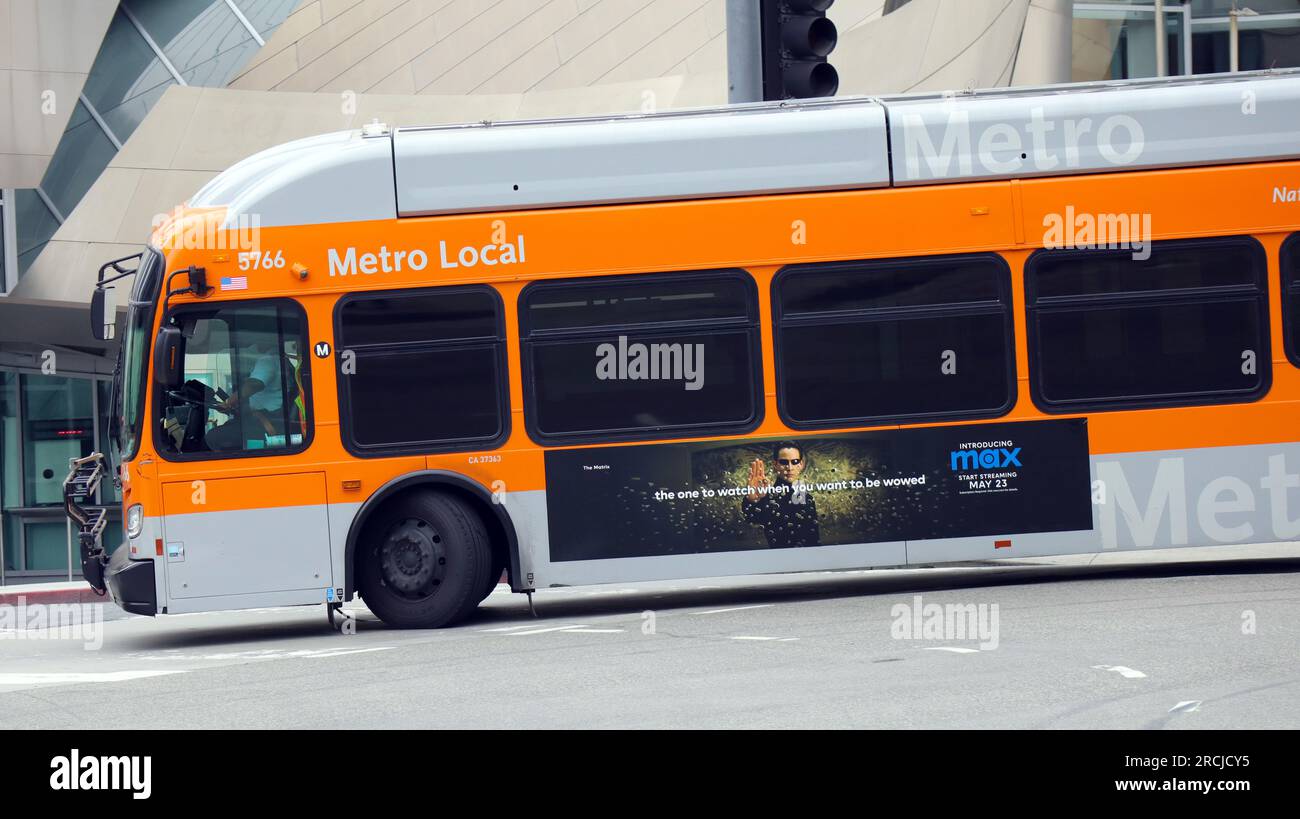 Los Angeles, California: LA Metro Bus Transit, Public Transport of Los ...