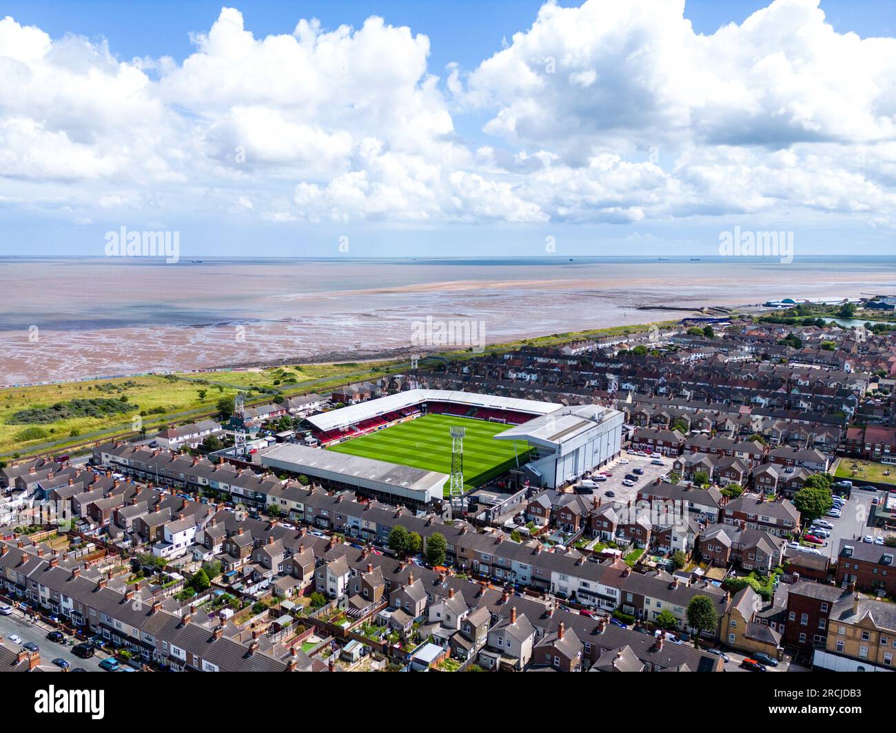 Aerial photo grimsby hi-res stock photography and images - Alamy