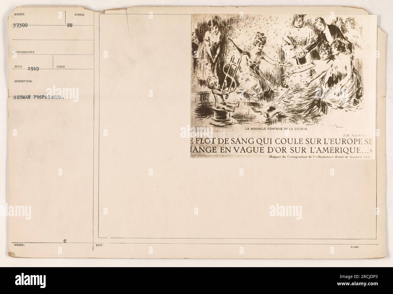 "A photograph taken in 1919 by an American photographer stationed in ...