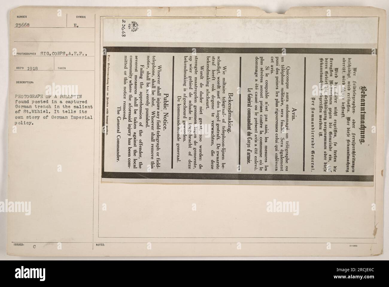 Captured bulletins hi-res stock photography and images - Alamy