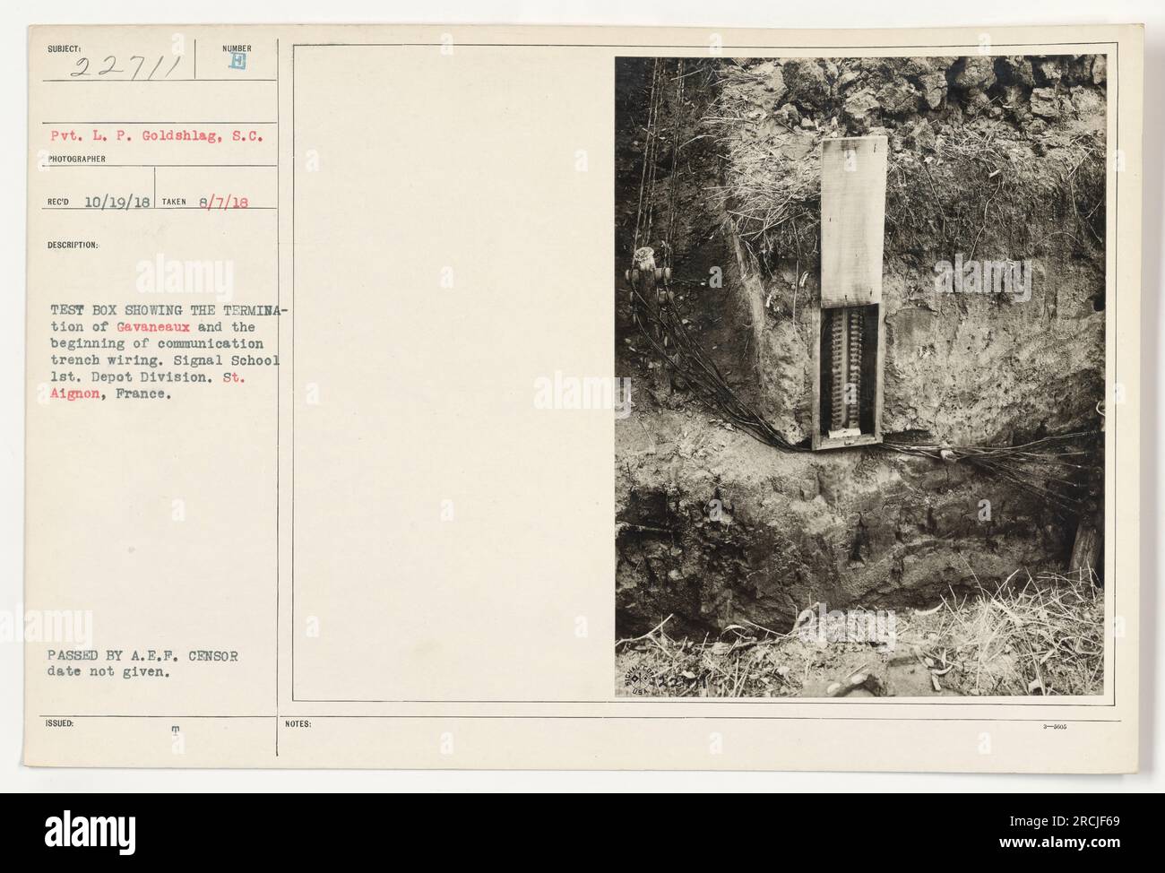 Communication trench wiring hi-res stock photography and images - Alamy