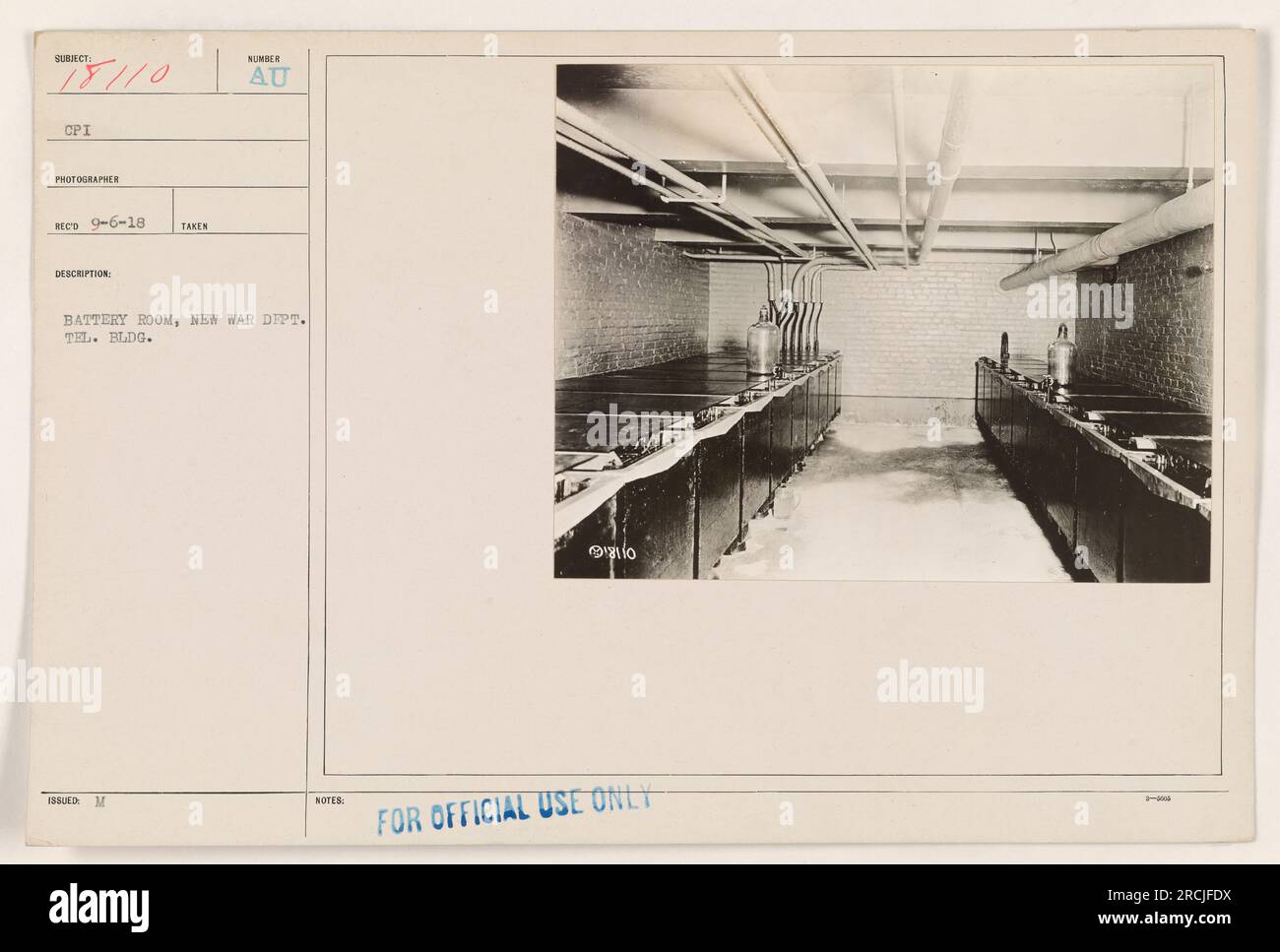 Image showing the interior of the AU Battery Room in the new War ...
