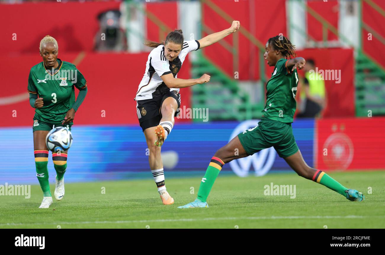 firo: 07.07.2023 football, test match, friendly match, preparation for ...