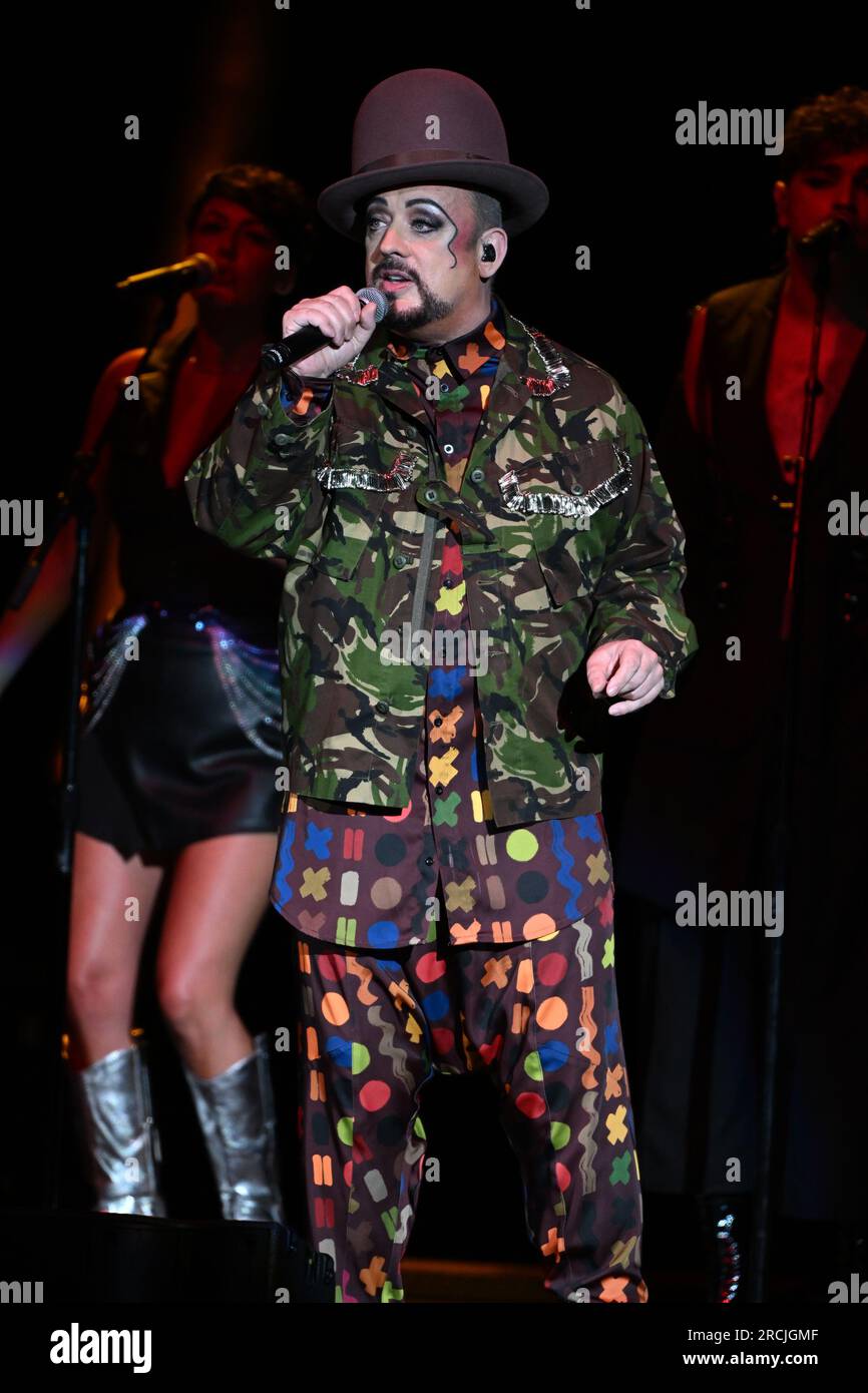 West Palm Beach, FL, USA. 13th July, 2023. Boy George of Culture Club ...