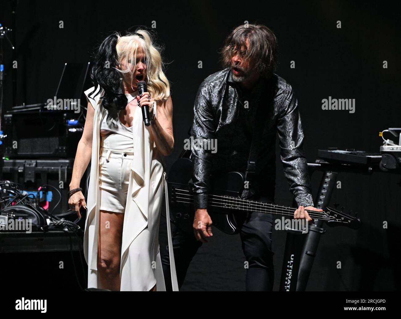 West Palm Beach, FL, USA. 13th July, 2023. Terri Nunn of Berlin ...