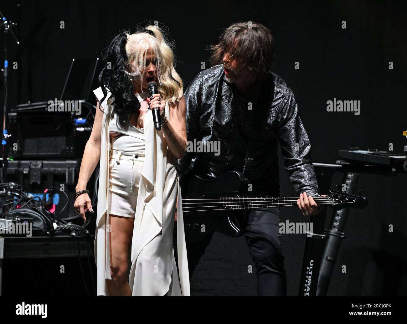 West Palm Beach, FL, USA. 13th July, 2023. Terri Nunn of Berlin ...