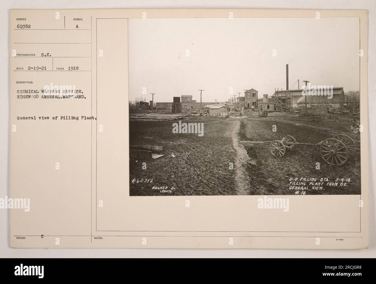 General view of the Filling Plant at Edgewood Arsenal, Maryland ...