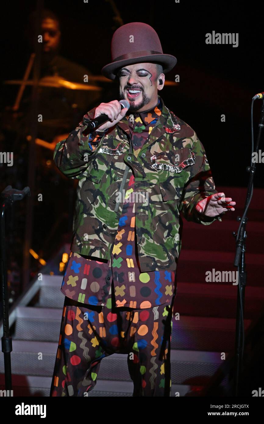 West Palm Beach, FL, USA. 13th July, 2023. Boy George of Culture Club ...