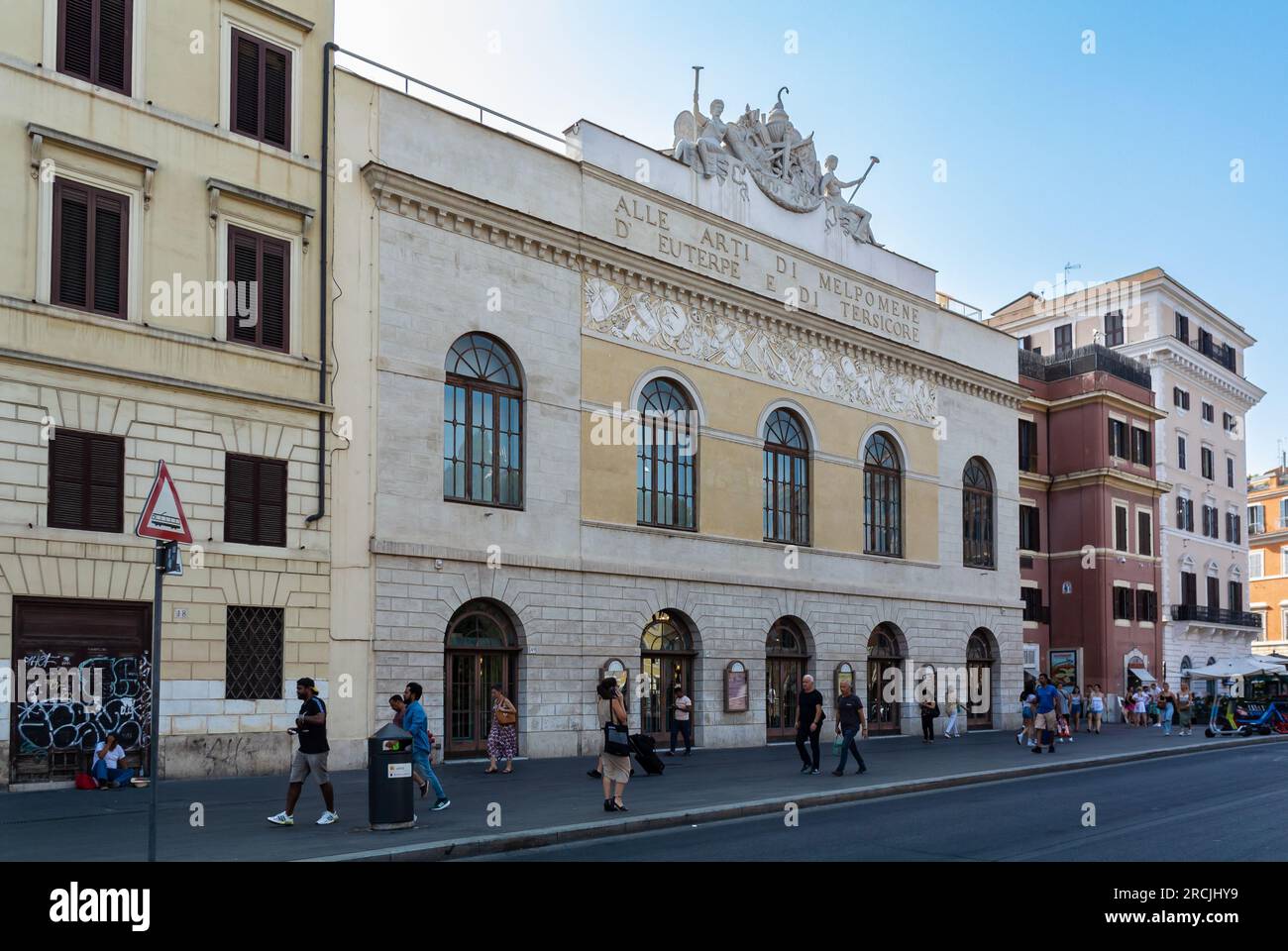 Rome, Lazio, Italy, The Teatro Argentina (English, Theatre Argentina ...