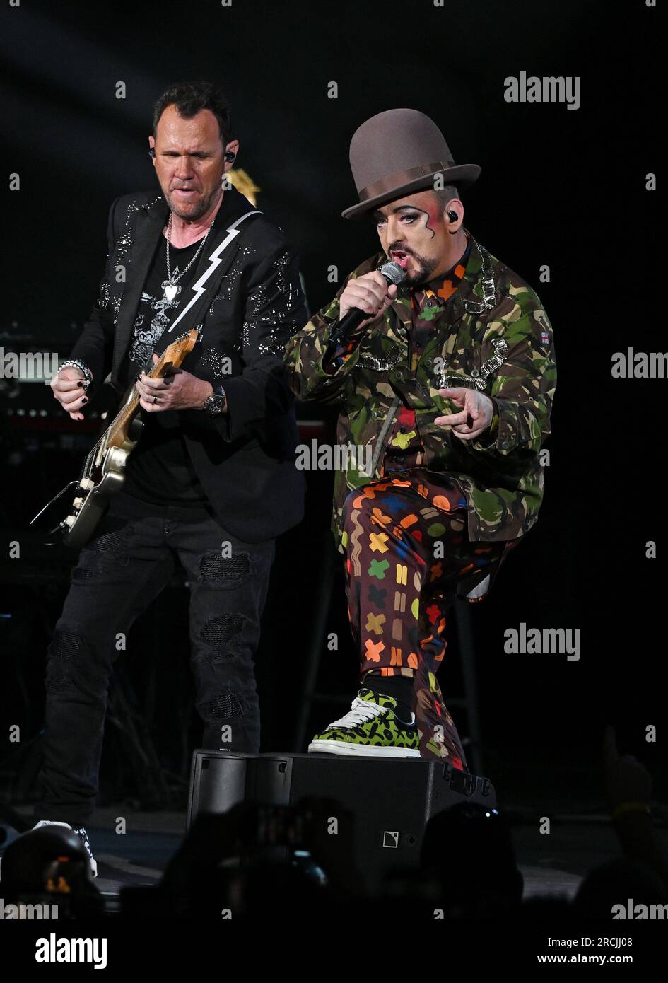 West Palm Beach, FL, USA. 13th July, 2023. Boy George of Culture Club ...