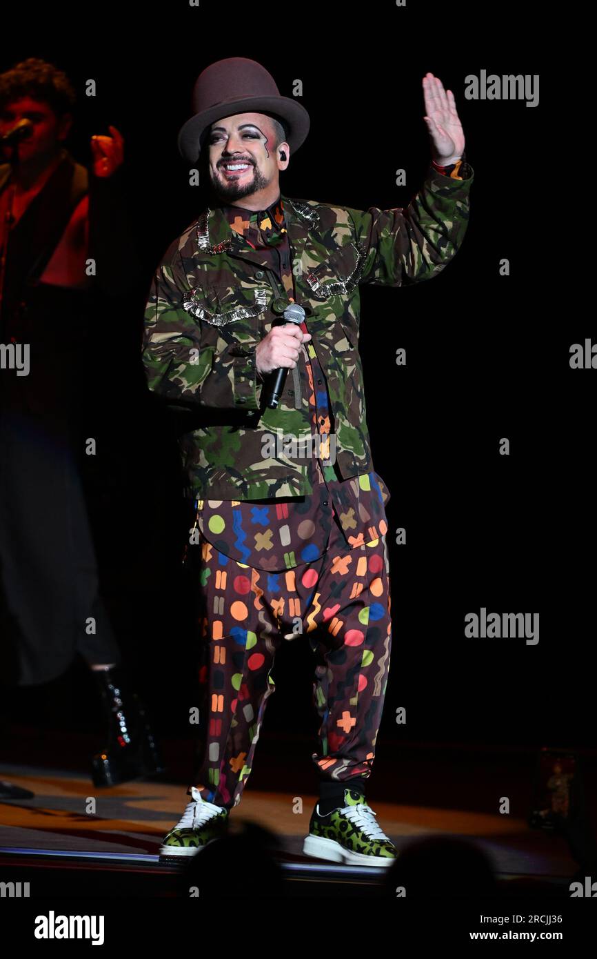 West Palm Beach, FL, USA. 13th July, 2023. Boy George of Culture Club ...