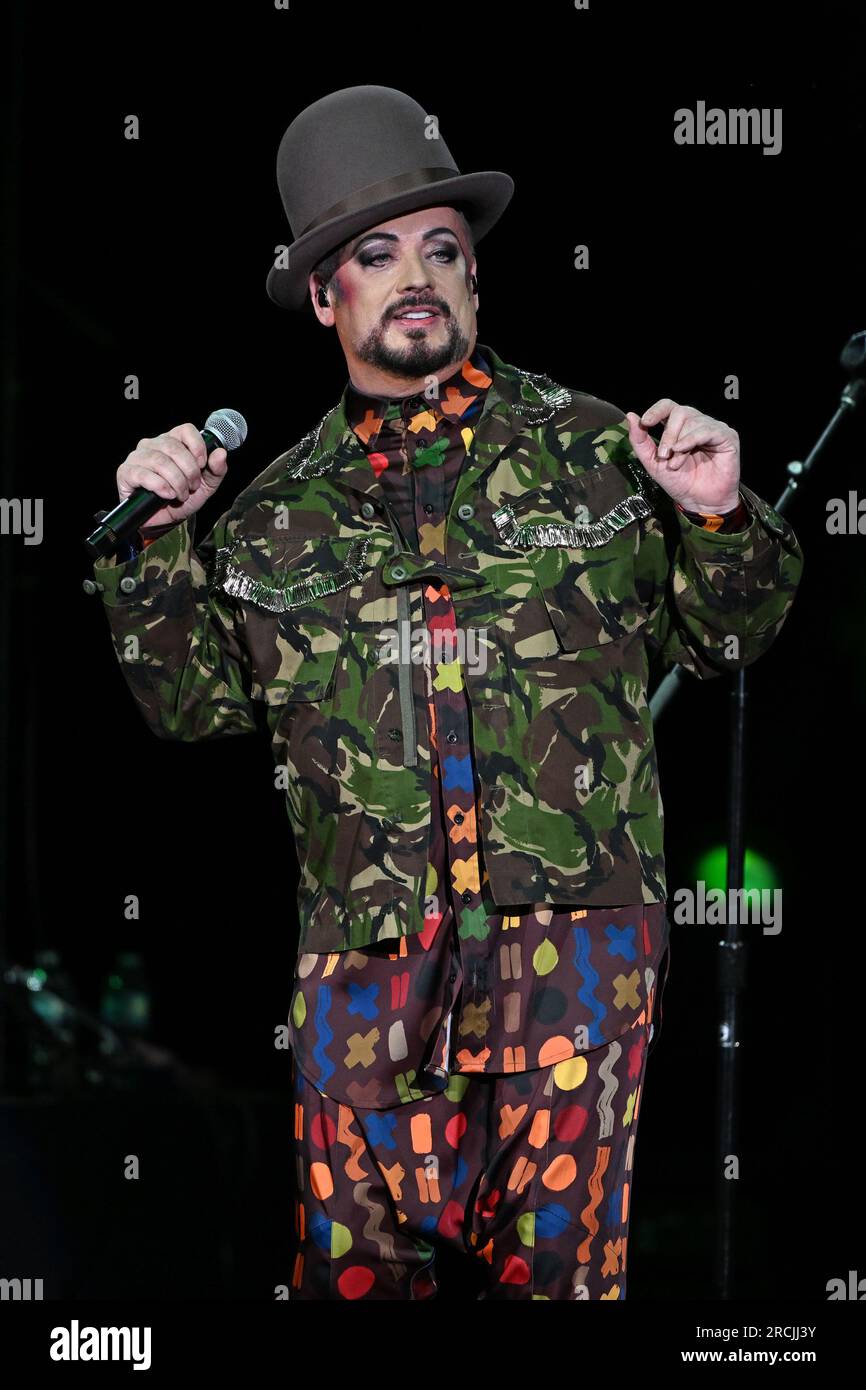 West Palm Beach, FL, USA. 13th July, 2023. Boy George of Culture Club ...