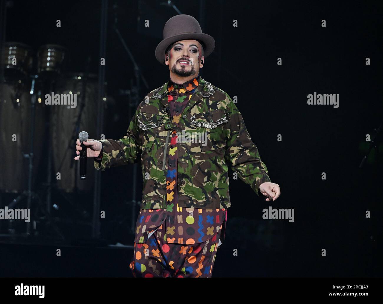 West Palm Beach, FL, USA. 13th July, 2023. Boy George of Culture Club ...