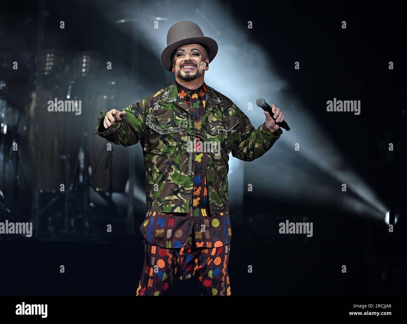 West Palm Beach, FL, USA. 13th July, 2023. Boy George of Culture Club ...