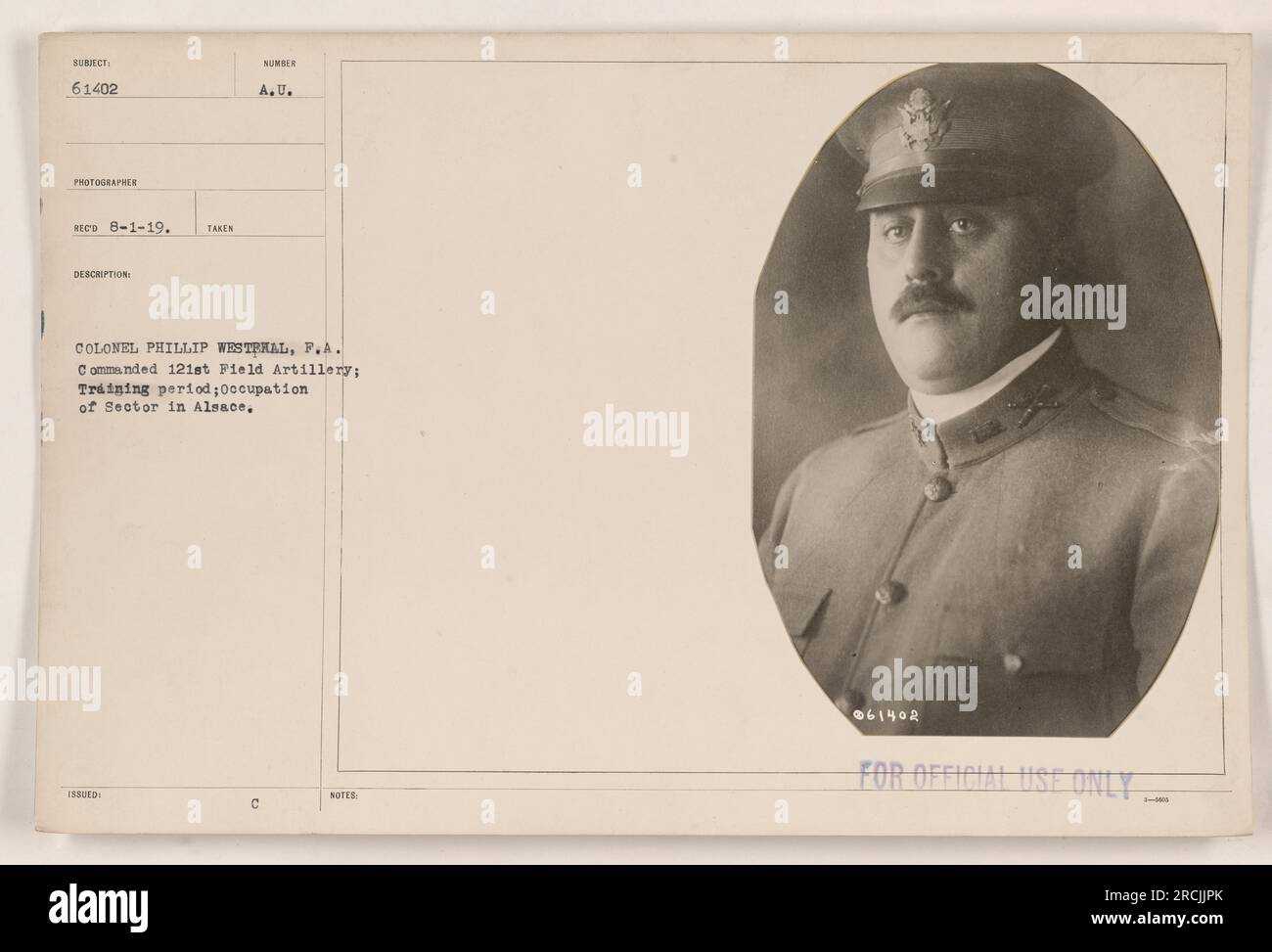 Colonel phillip westphal hi-res stock photography and images - Alamy