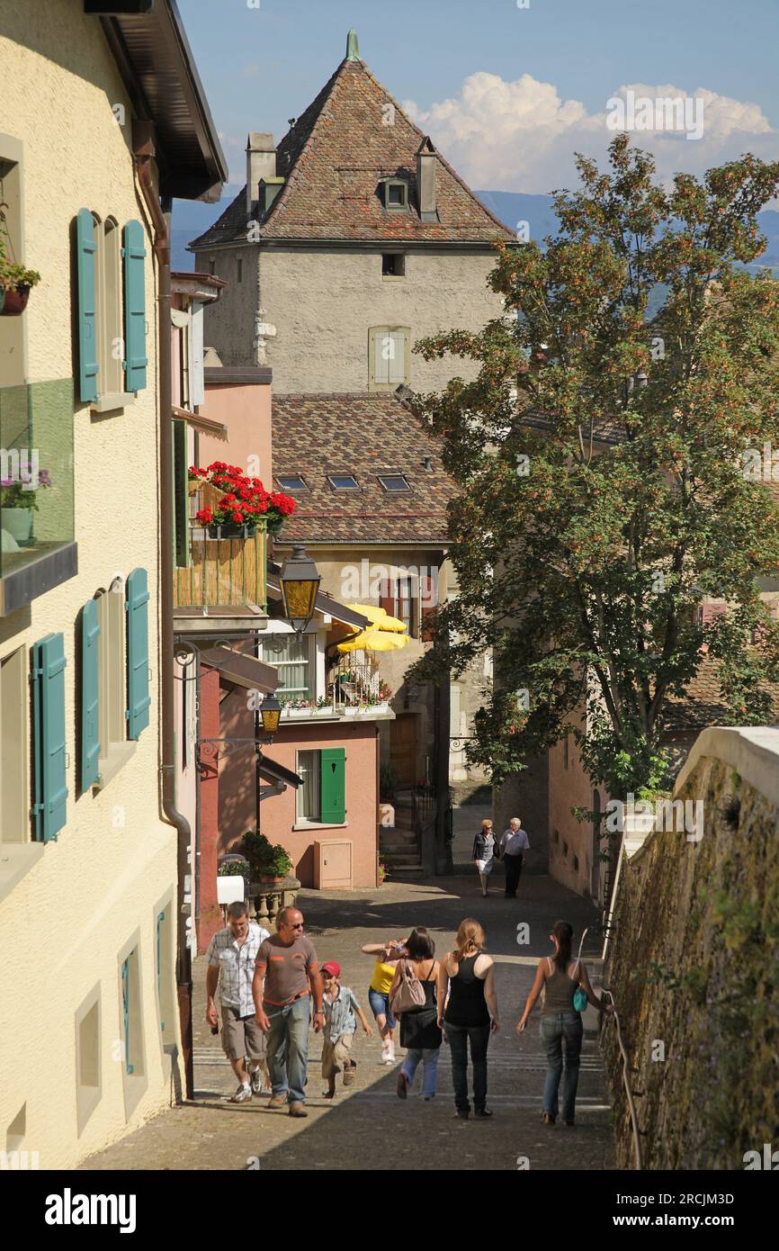 Nyon, Vaud, Switzerland Stock Photo - Alamy