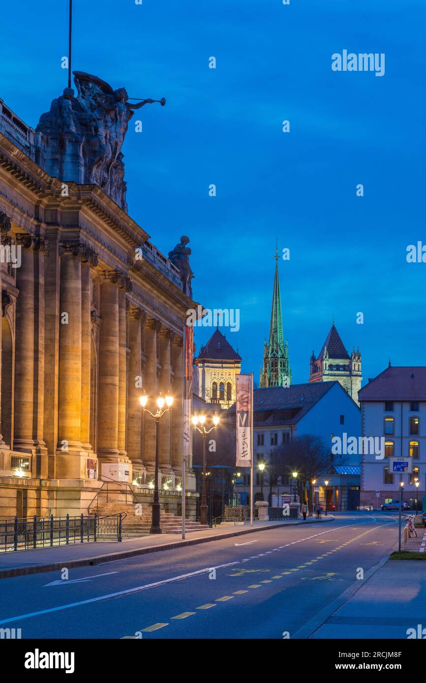 MAH Museum, Musées d'art et d'histoire, Geneva, Switzerland Stock Photo ...