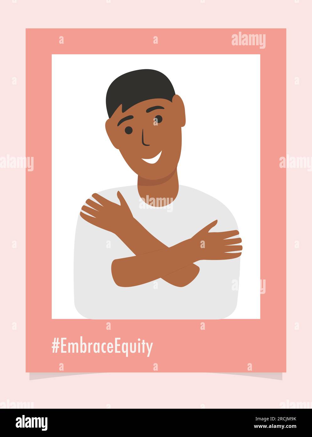 Person portrait #EmbraceEquity Give equity a huge embrace. International Women's Day 2023 ...
