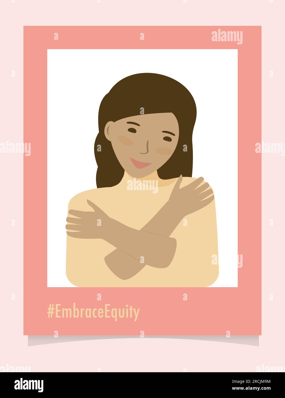 Person portrait #EmbraceEquity Give equity a huge embrace ...