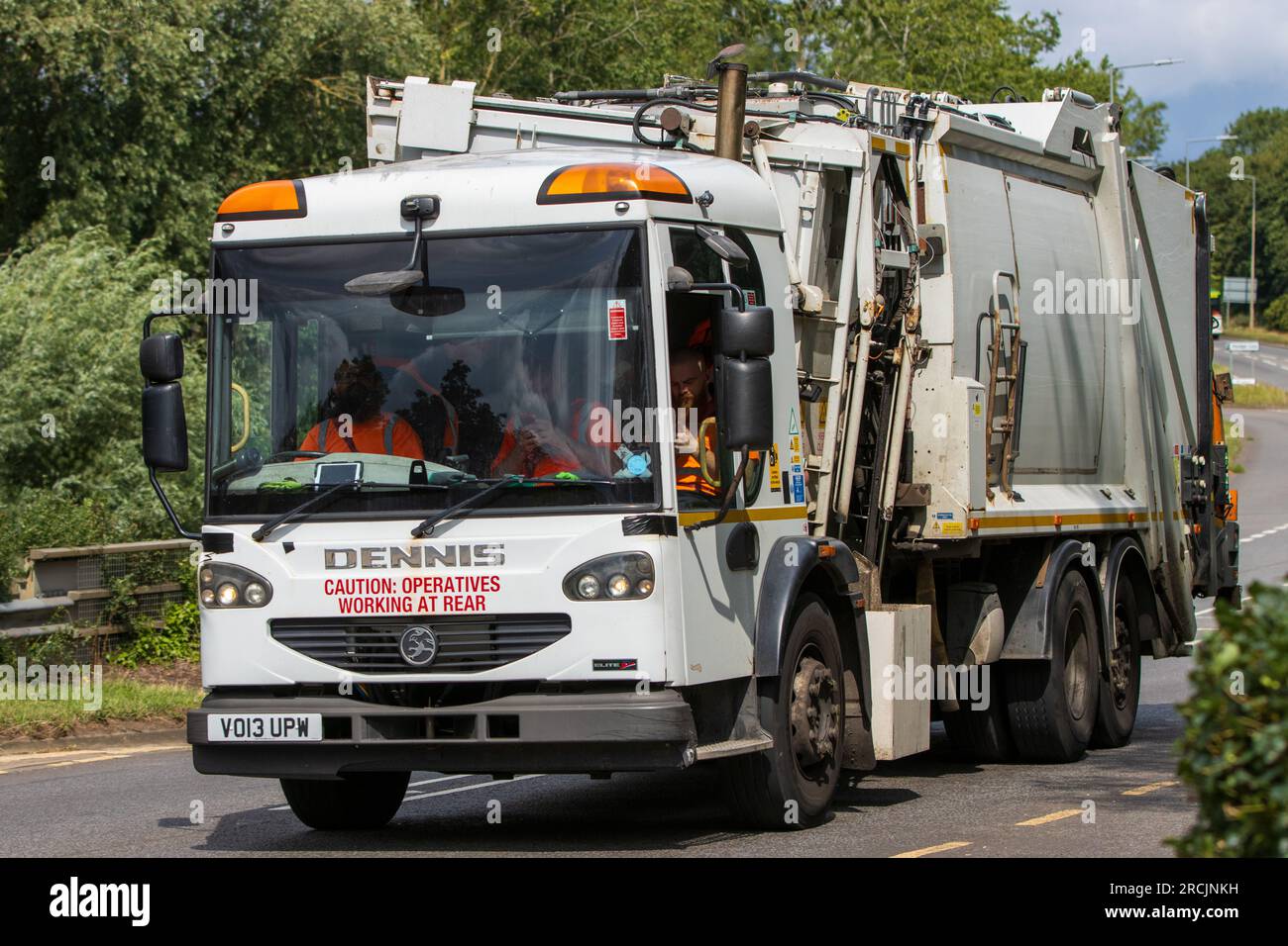 Refuse truck hi-res stock photography and images - Alamy