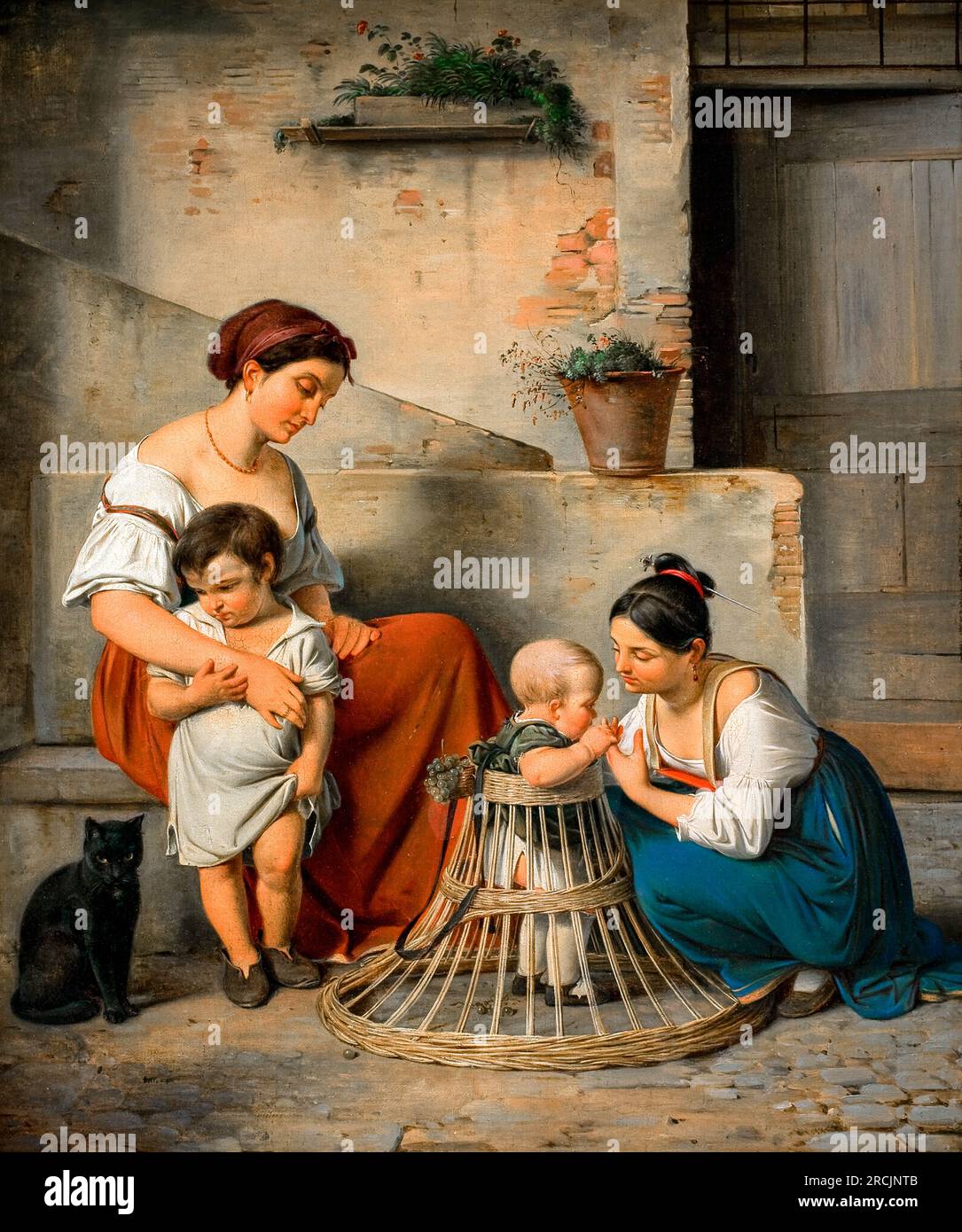 Roman street scene painting hi-res stock photography and images - Alamy