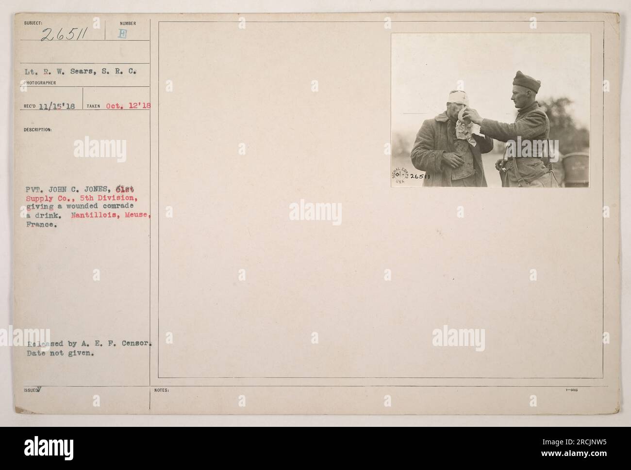 Pvt john c jones hi-res stock photography and images - Alamy