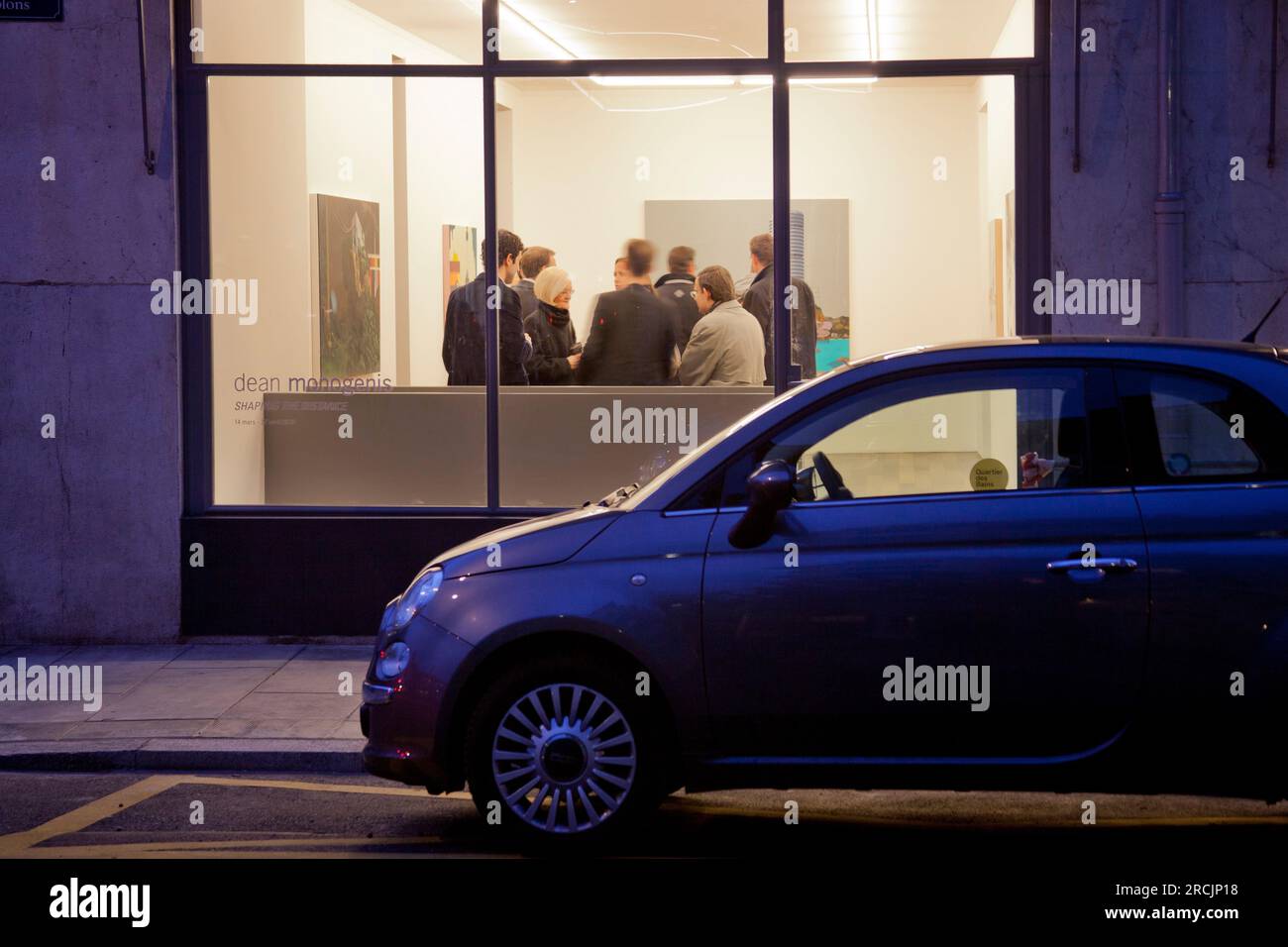 Xippas Art Contemporain gallery, Night of the galleries, Geneva ...