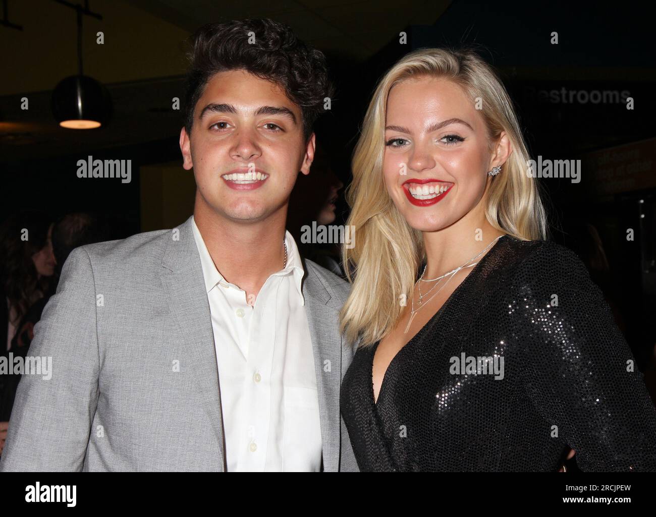 Antonio Cipriano and Renee Rapp attend the 2019 National High School ...