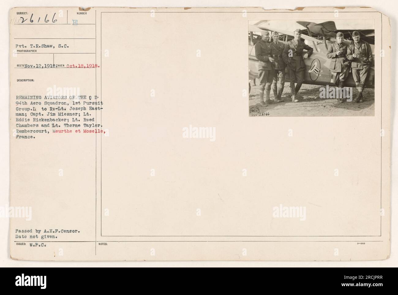 Pvt. T.R. Shaw from the Signal Corps of the American military stands ...