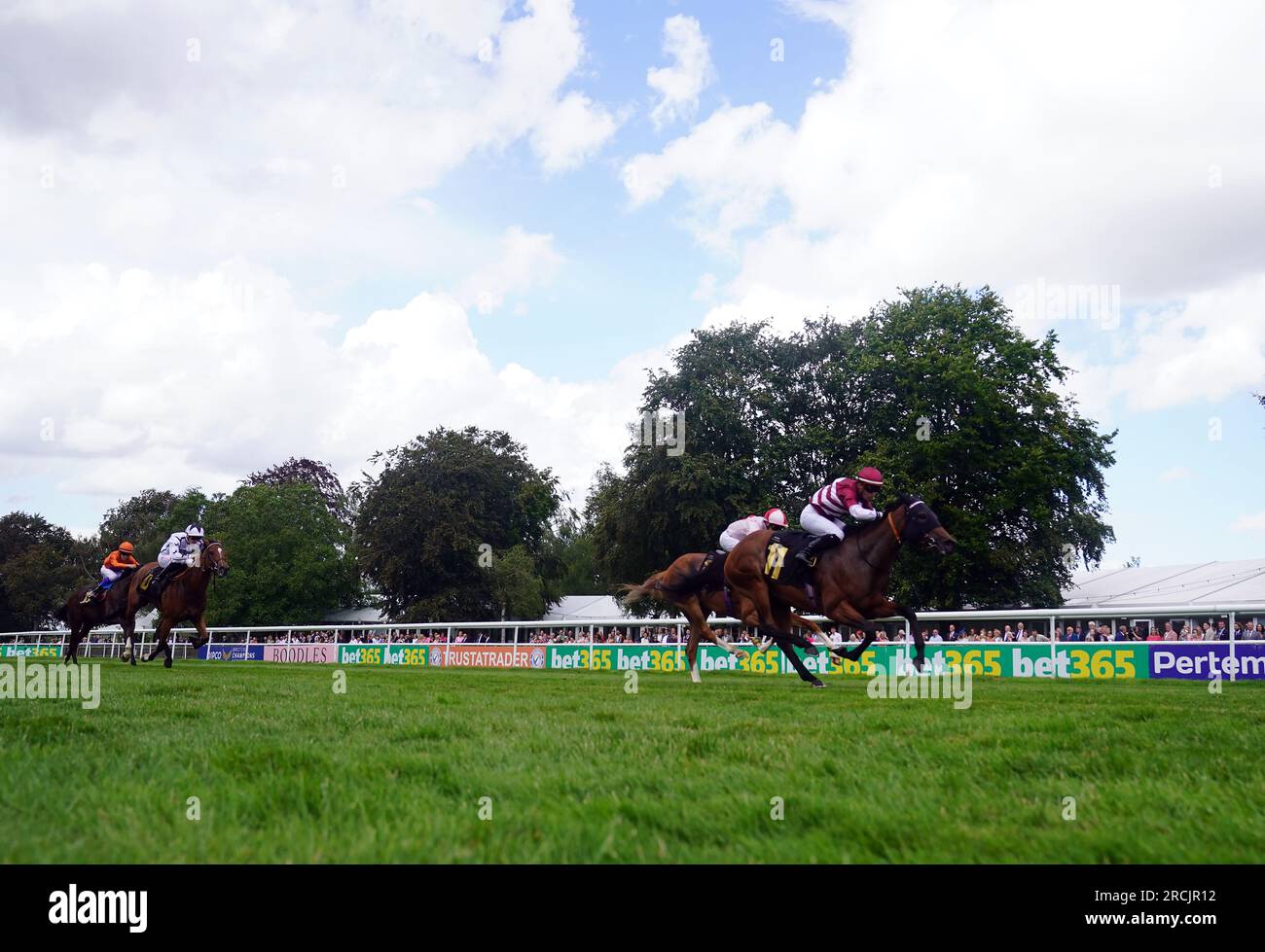 Naomi Lapaglia ridden by jockey Greg Cheyne on their way to winning the ...