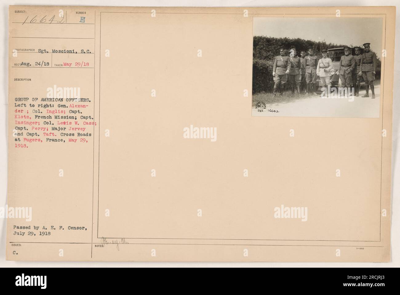 Capt taft hi-res stock photography and images - Alamy