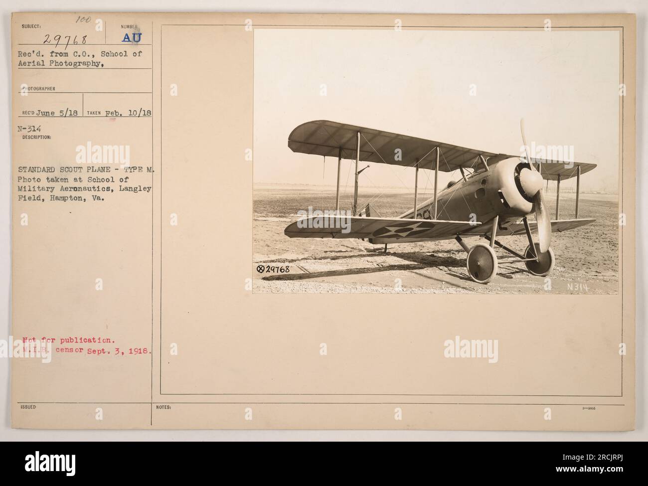 Standard scout plane hi-res stock photography and images - Alamy